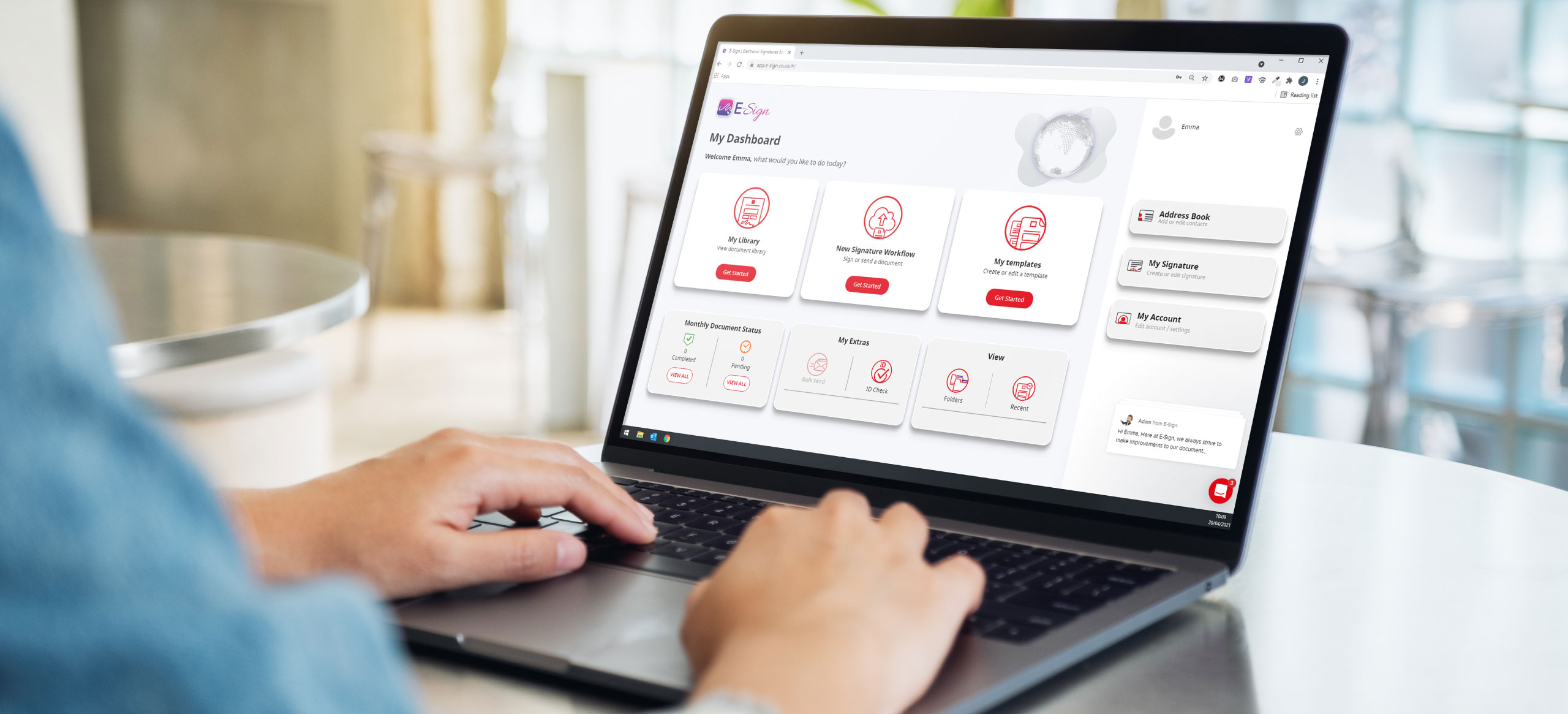 E-Sign And Matt Newing