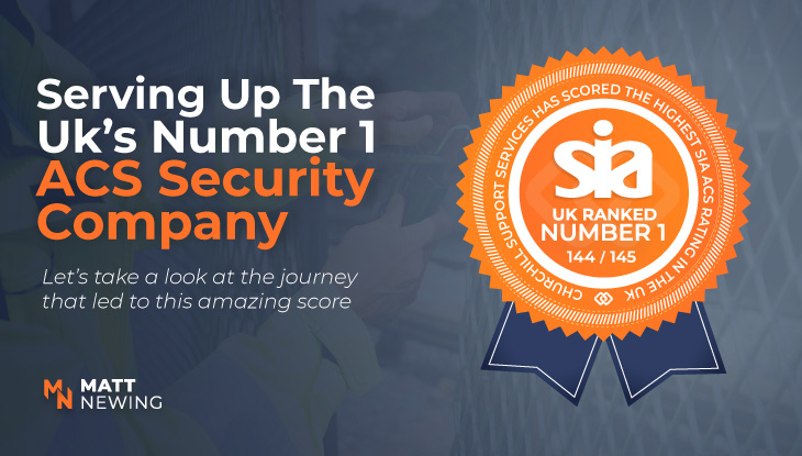 Serving Up The UK’s Number 1 ACS Security Company